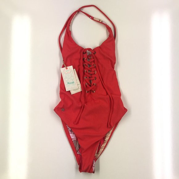 Maaji | Swim | Maaji Cayenne Heavenly One Piecehigh Rise Badpak | Poshmark